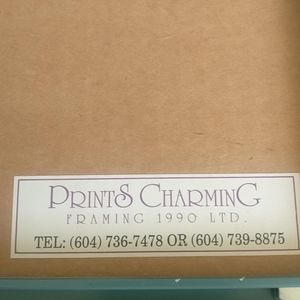 hand signed and numbered vintage lithograph | Accents | Vintage Hand ...